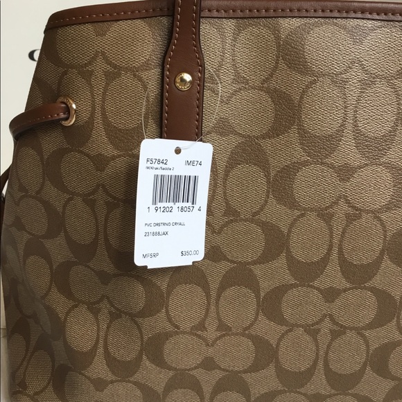 Coach | Bags | Coach Drawstring Carryall In Signature Nwt | Poshmark